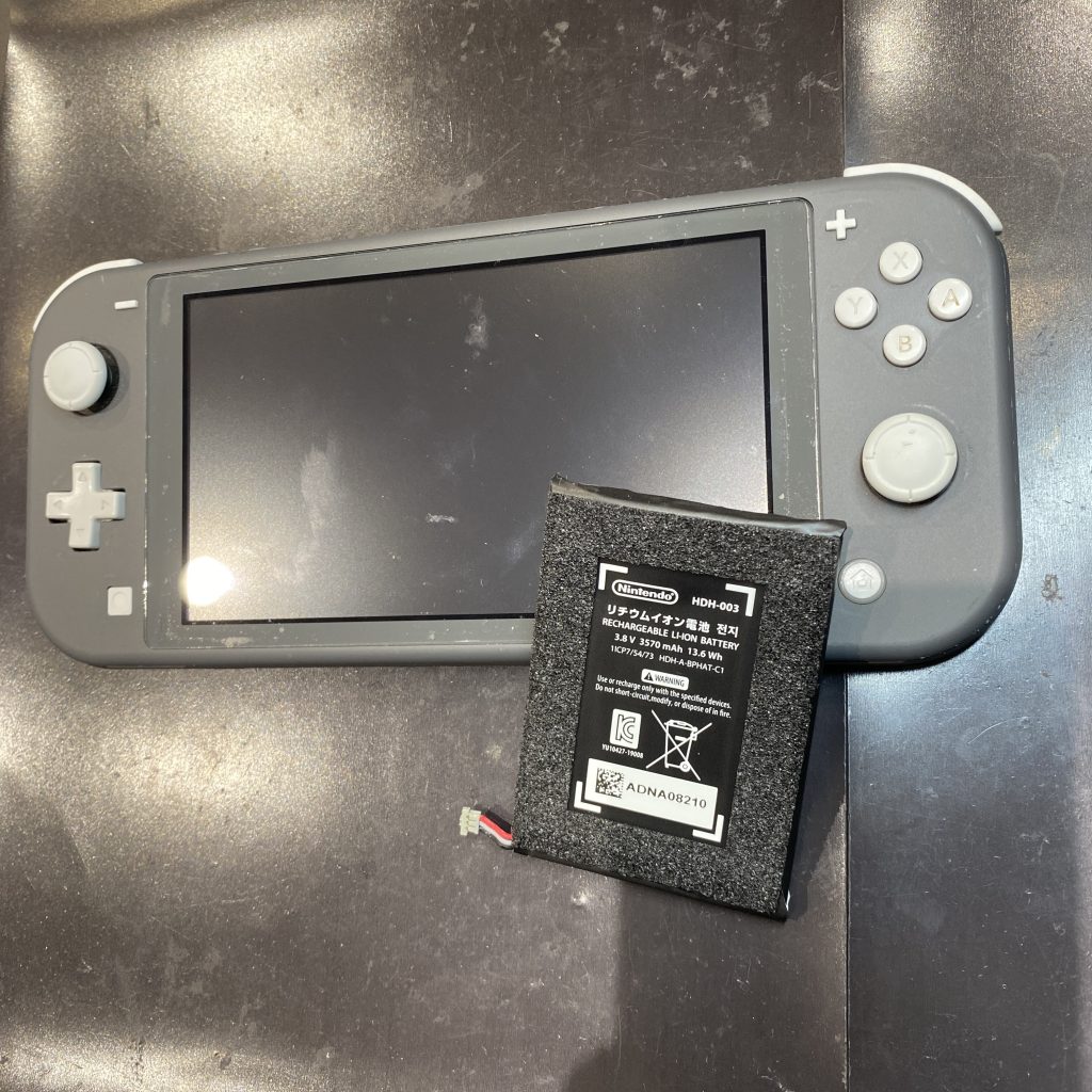 Switch Lite バッテリー交換 瑞浪市よりご来店 | iPhone修理・iPad修理 スマートクール イオンモール土岐店